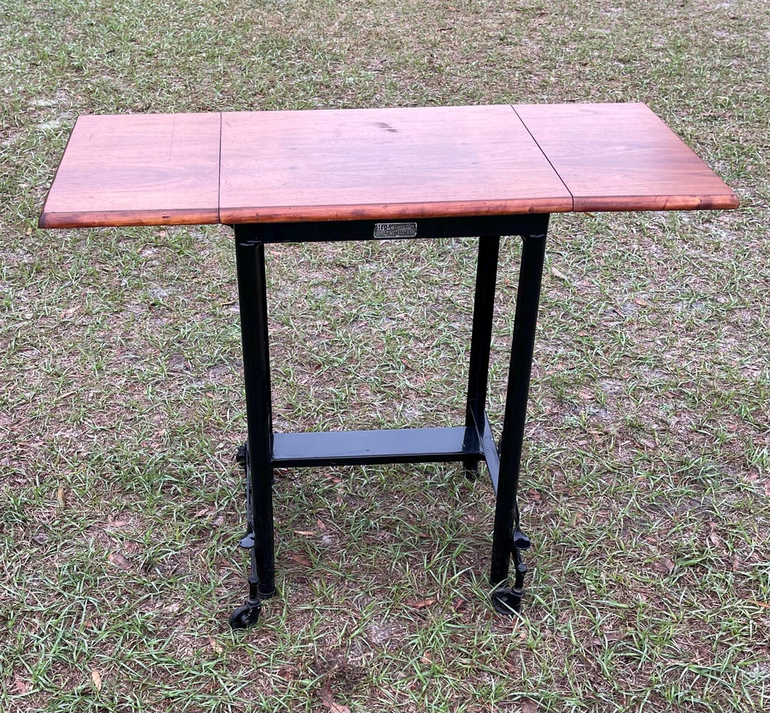 Hi Lo TYPEWRITER Stand, Vintage Metal Table, Industrial Decor ...