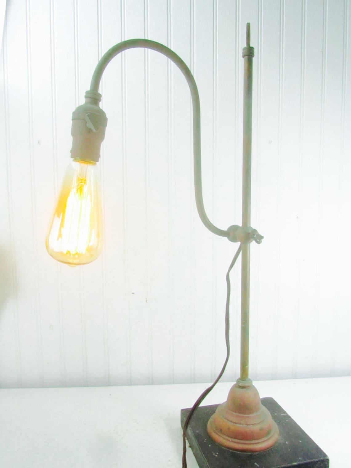 Copper Desk Lamp, Vintage Light, Metal Light, Vintage Desk Lamp, Table ...