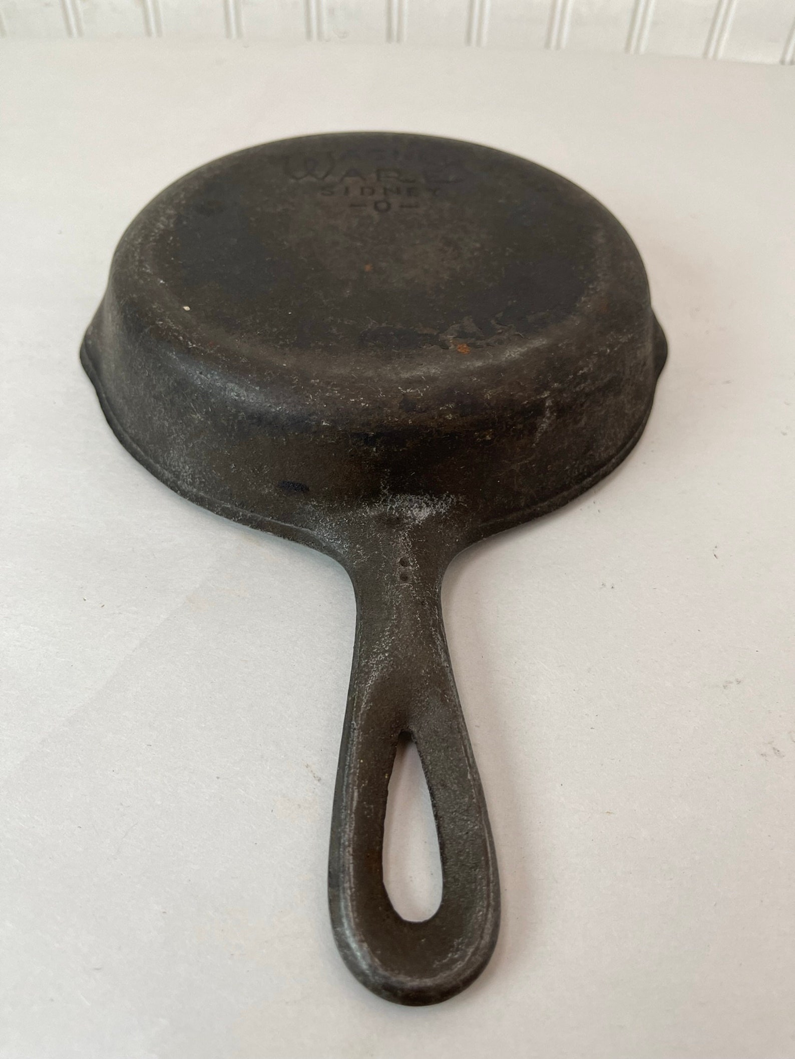 Wagner Ware Sidney 0, 1053J, Cast Iron Pan, Antique Iron Cookware, Iron ...