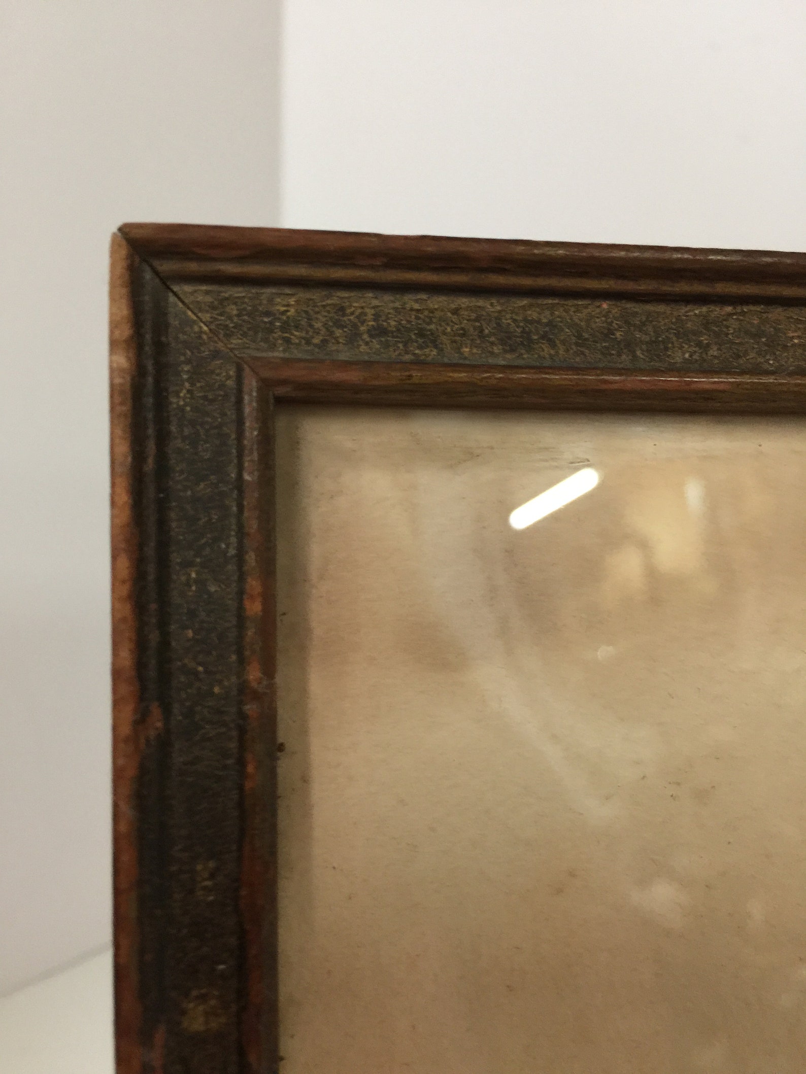Antique Framed Art 1920s Frame Picture Frame Print Under - Etsy