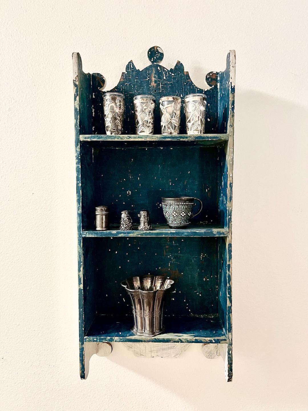 Antique Victorian Shelf, Vintage Wall Decor, Wood Shelf, Vintage Decor ...