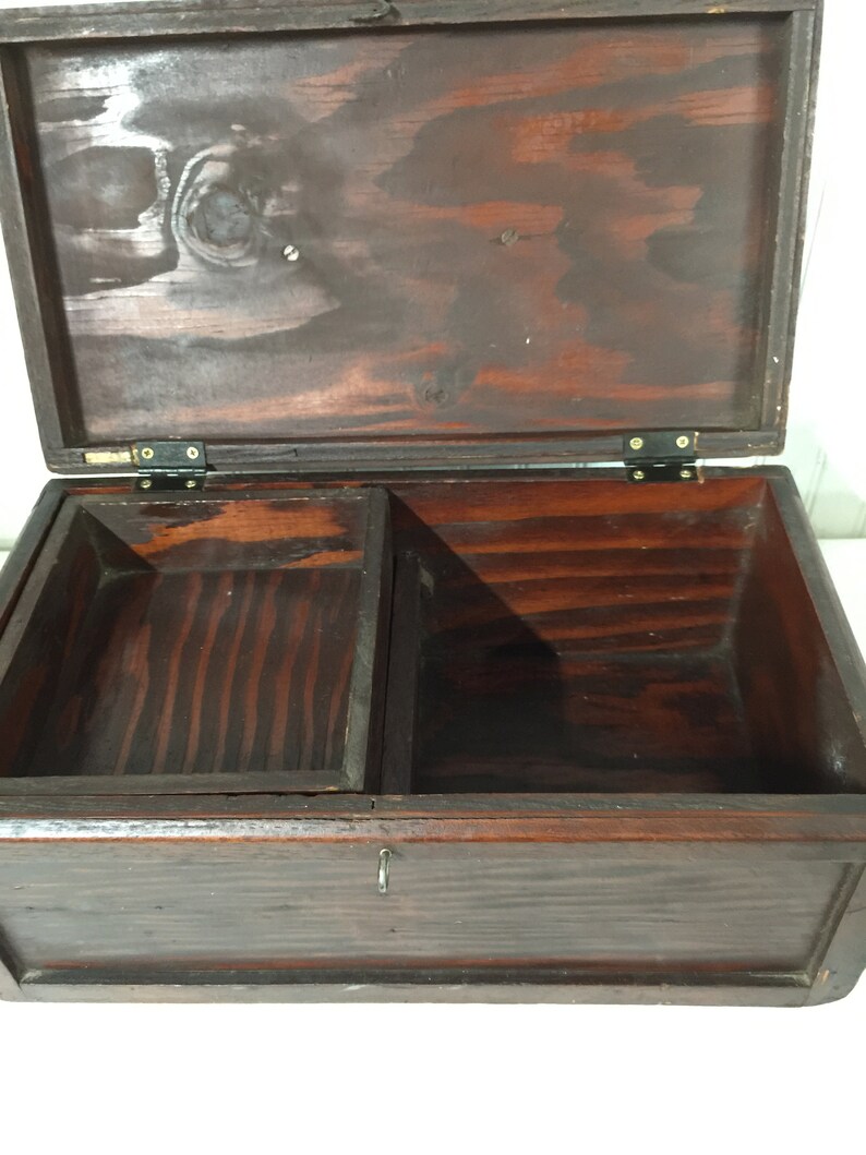 Vintage Wood Box Decorative Box Rustic Box Primitive Box | Etsy