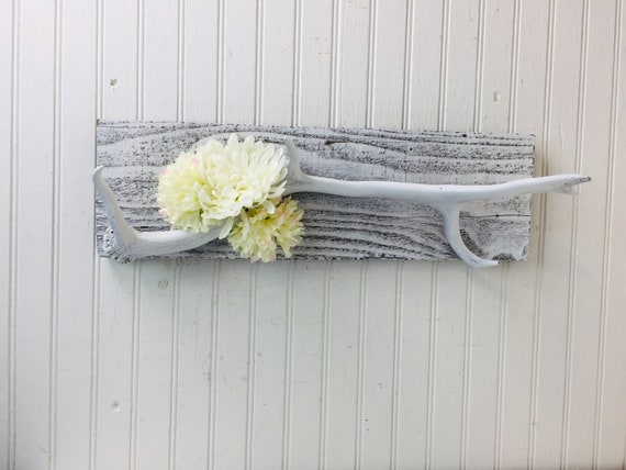 Vintage Antler Hat Rack Deer Antler Horn Hooks Wall Decor - Etsy