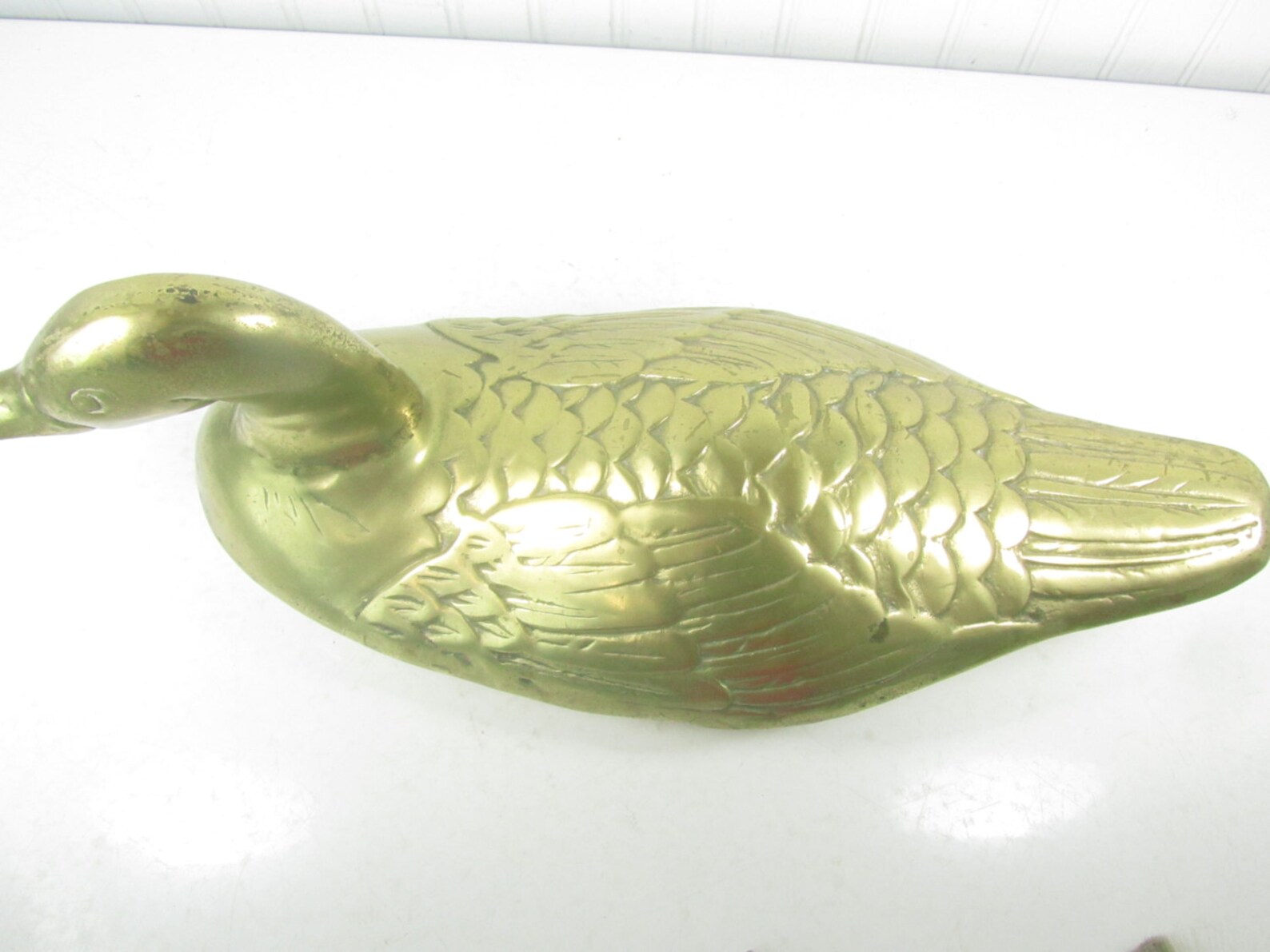 Large Brass Duck, Brass Bird, Home Decor, Elegant Decor, Vintage Brass ...