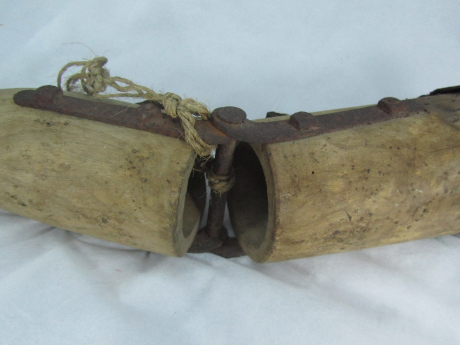 Prosthetic Leg, Civil War Era Artifact, Handmade Wooden Leg, Medical ...