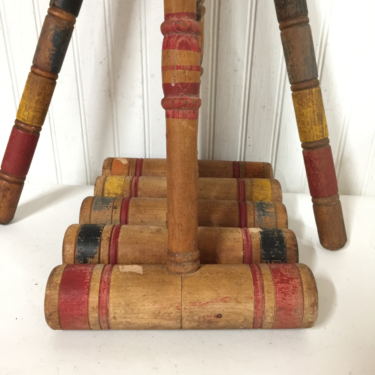 Vintage Croquet Set Wood Croquet Set Sports Memorabilia - Etsy