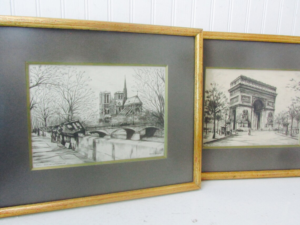 Paris Print, Paris Decor, Artwork, Painting, French Decor, Framed Print ...