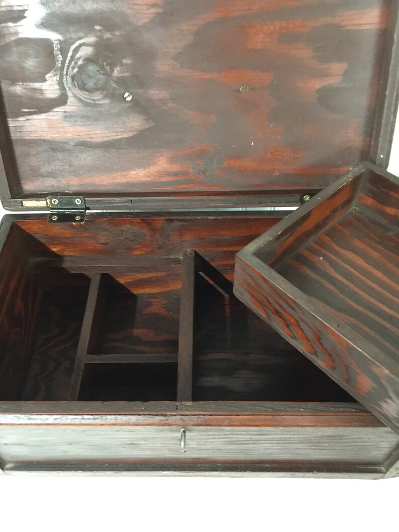 Vintage Wood Box Decorative Box Rustic Box Primitive Box | Etsy