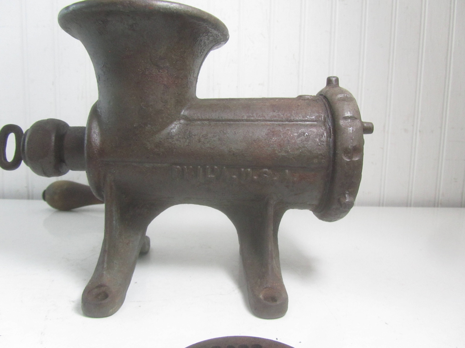 Antique Food Chopper meat grinder Kitchen appliance cast | Etsy