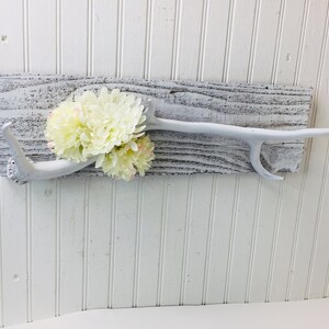 Vintage Antler Hat Rack, Deer Antler, Horn Hooks, Wall Decor, Nursery ...