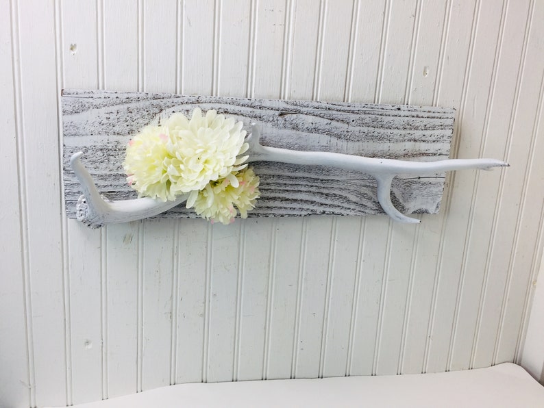 Vintage Antler Hat Rack Deer Antler Horn Hooks Wall Decor - Etsy