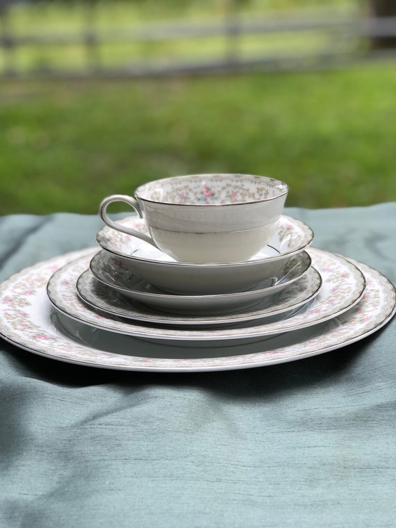 Vintage China Vintage Plates Dinnerware Place Setting - Etsy