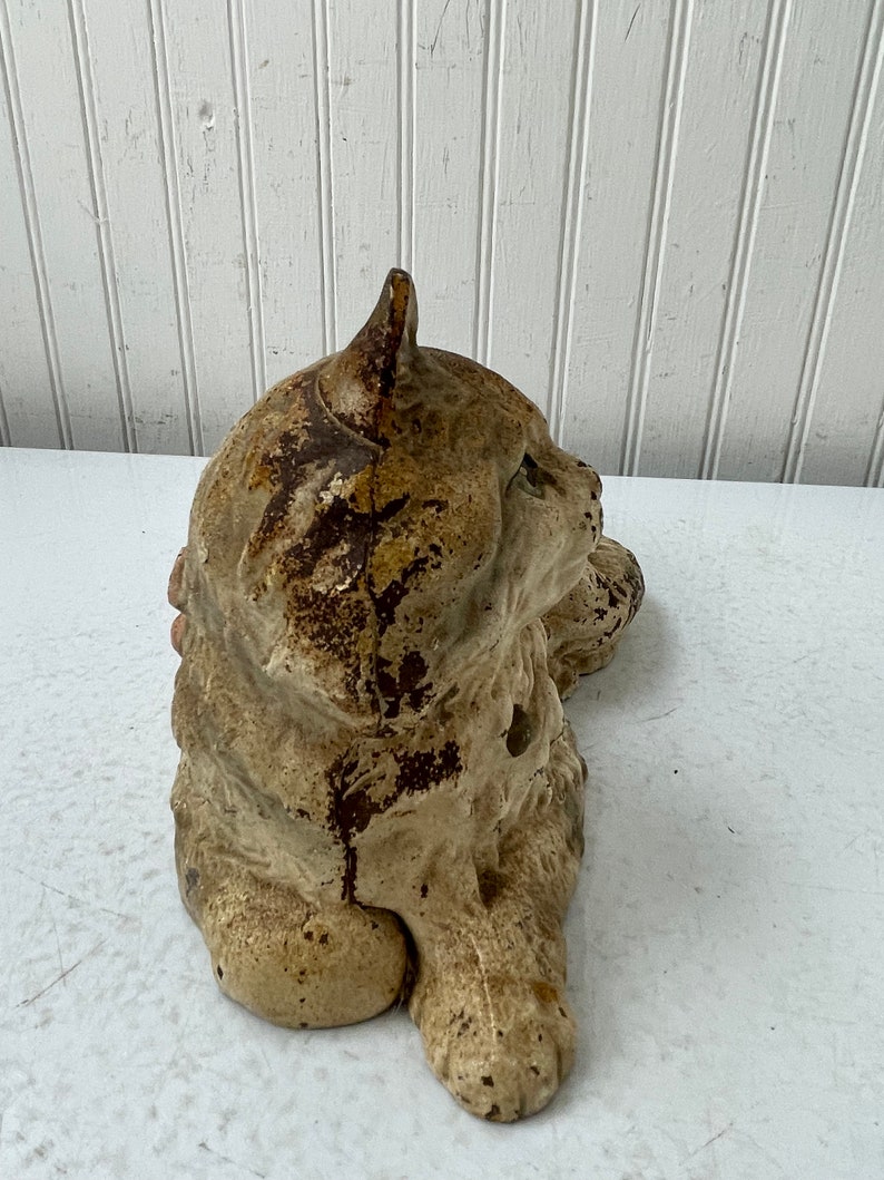 Hubley Cat Door Stop, Cast Iron Cat, Hubley Metal Door Stop,all ...