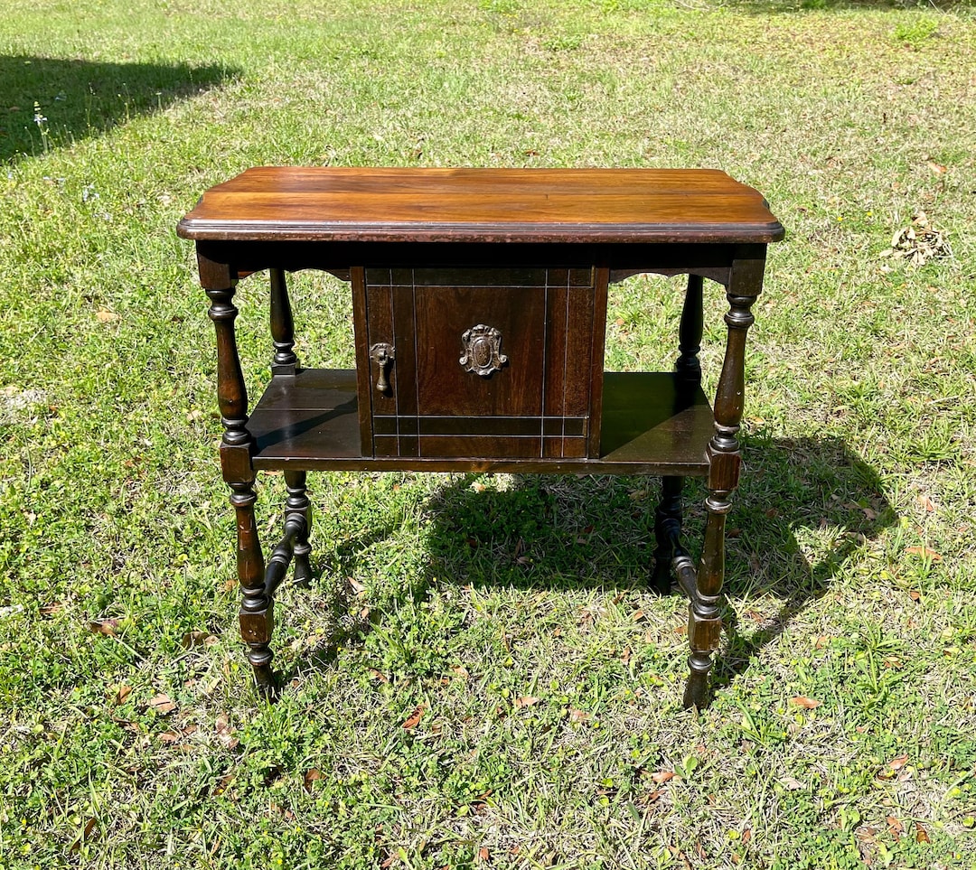 Antique Humidor, Smoke Stand, Entry Table, Humidor Cabinet, Plant Stand ...