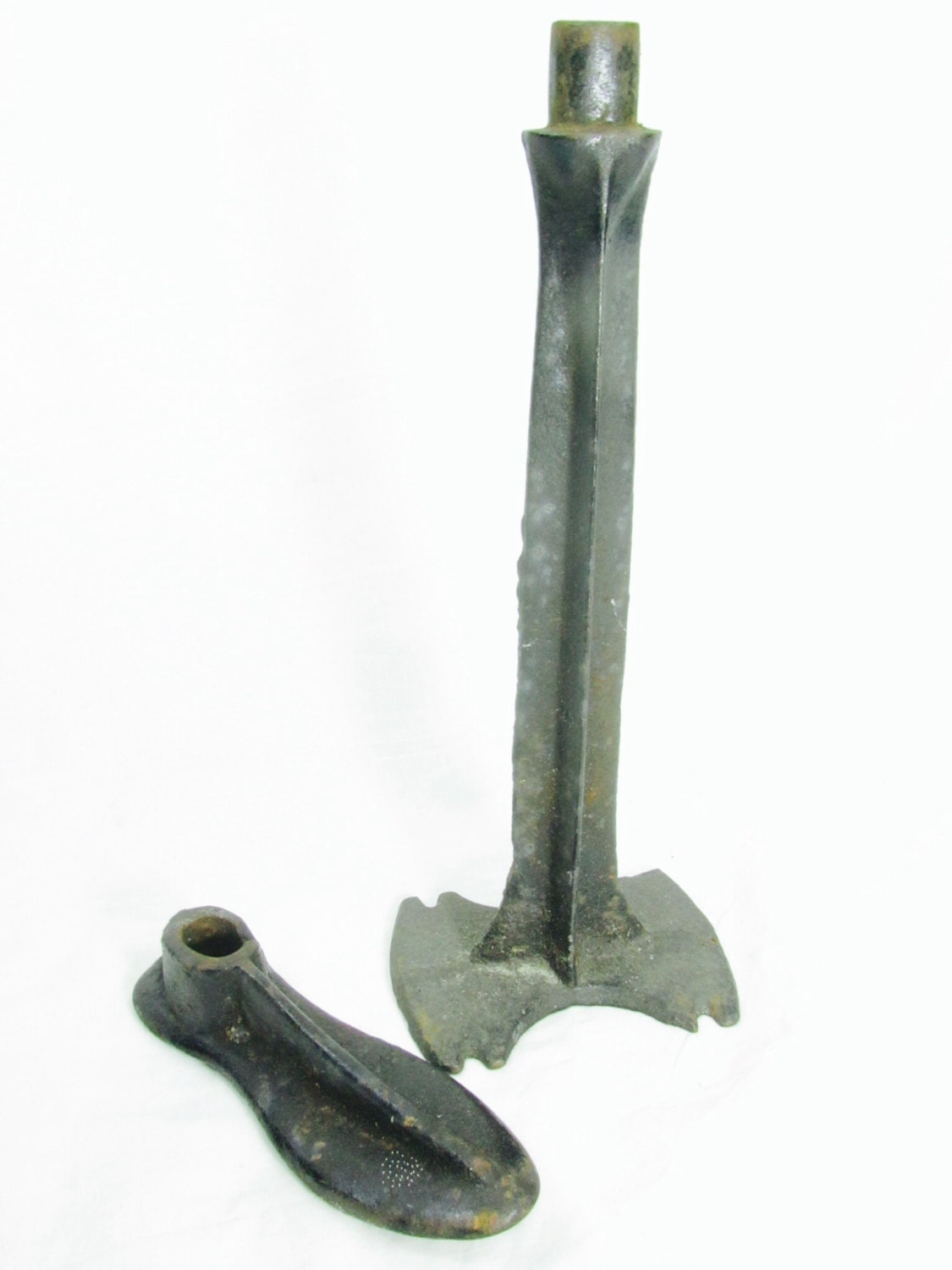 Cobblers Shoe Form Cast Iron Shoe Form Metal Sculpture - Etsy