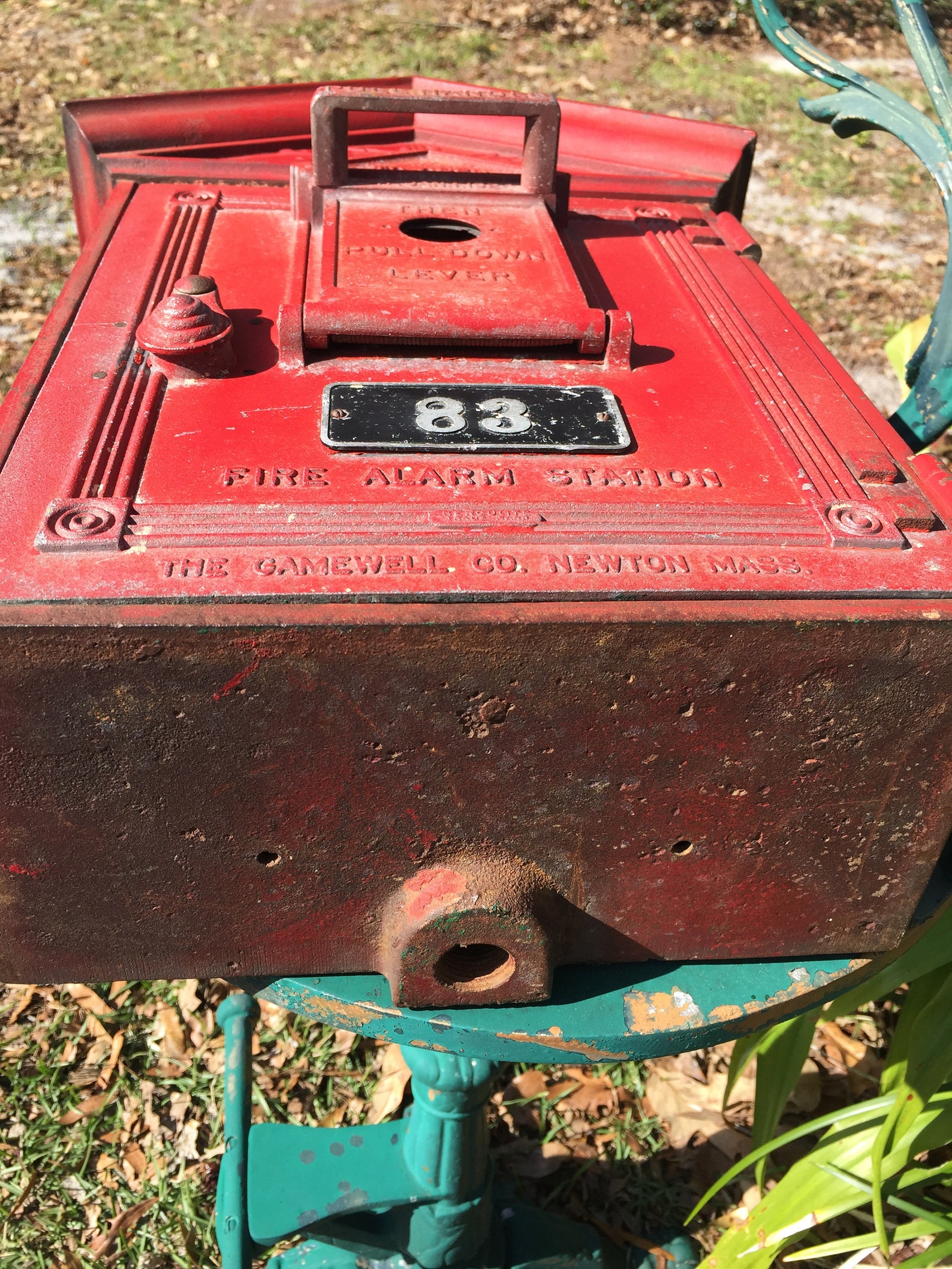 Fire Alarm Box Fire Department Alarm Fireman Firehouse | Etsy