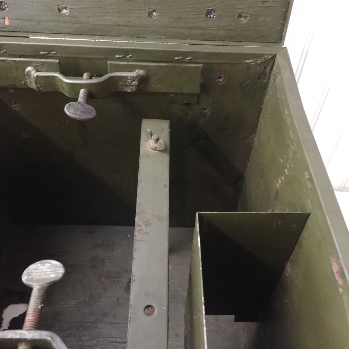 Vintage Metal and Wood Box Military Command Box Ammo Box - Etsy