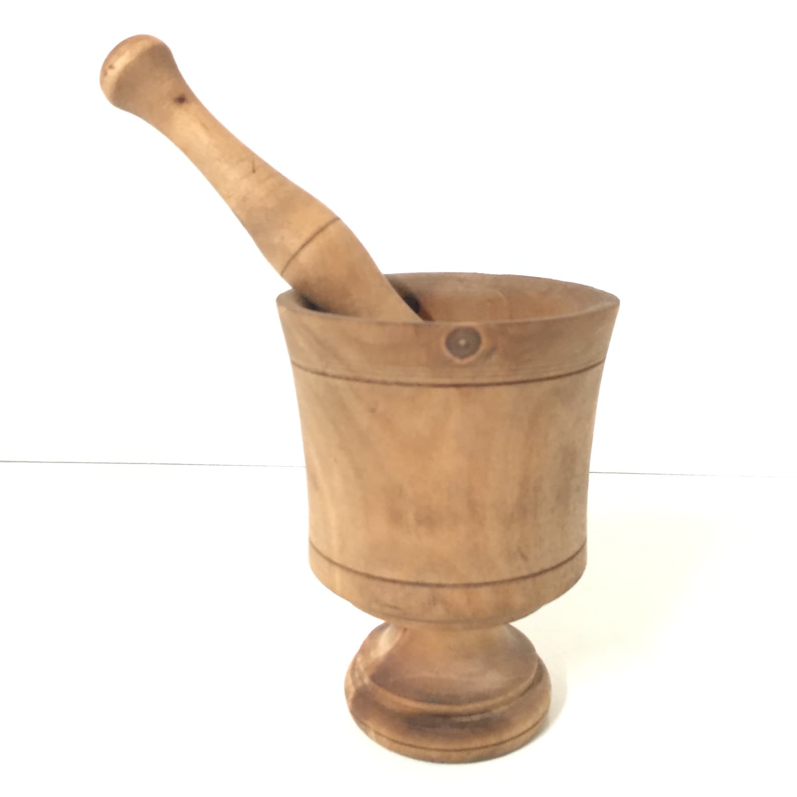 Vintage Mortar and Pestle Medicine Pharmacy Druggists Wood - Etsy