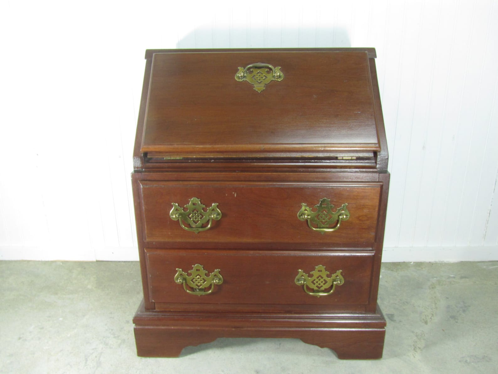 Vintage Child Desk, Salesman's Sample Desk, Miniature Chest, Campaign ...