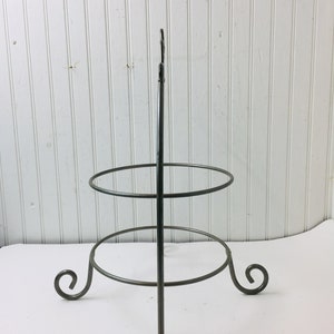 Vintage Plate/pie Rack, Plate Holder, Metal Rack, Iron Pie Cooling Rack ...