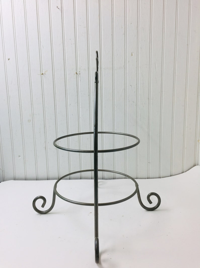 Vintage Plate/pie Rack Plate Holder Metal Rack Bakery - Etsy