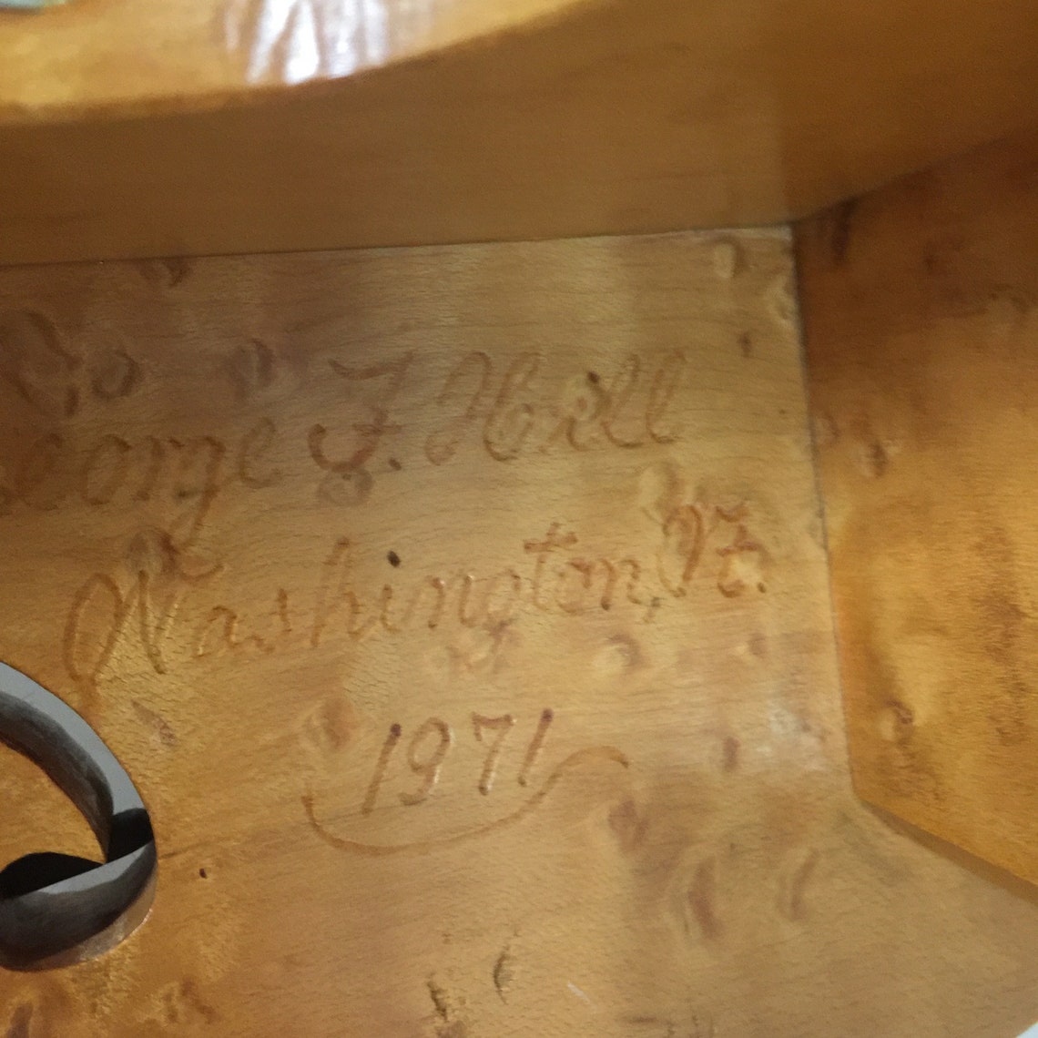 Vintage Violin Stool Foot Stool Fiddle Shaped Stool Music - Etsy