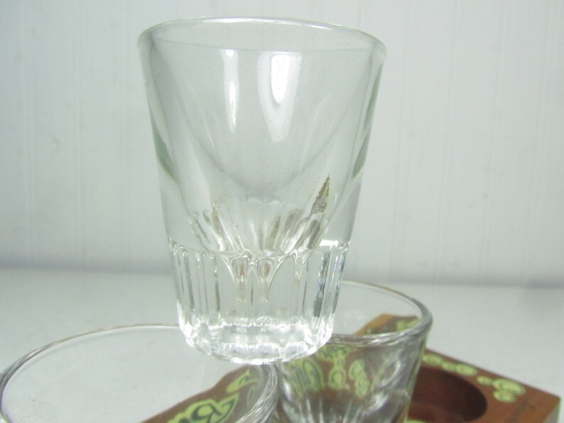 Shot Glass Set Vintage Shot Glasses For Our Bar Association Etsy