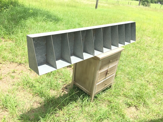 Industrial Storage Metal Cubbies Wall Hanging Bins - Etsy