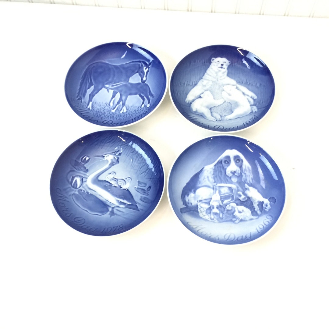 Royal Copenhagen Blue Plates, Blue and White Plate, Porcelain Plate ...