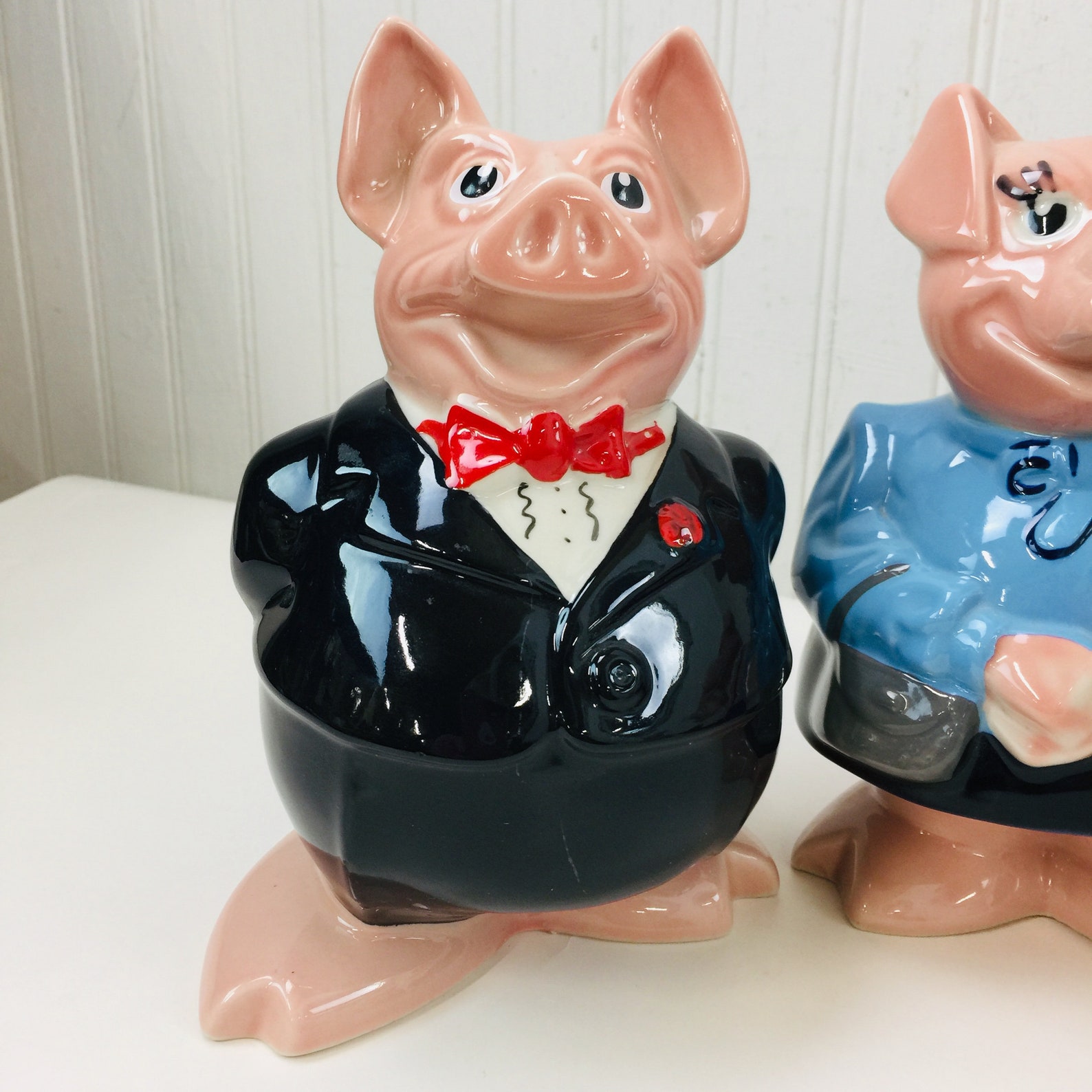 WADE PIG FIGURINE Wade Piggy Banks Ceramic Pigpiggy Bank - Etsy