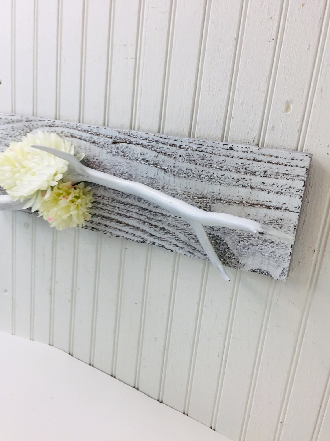 Vintage Antler Hat Rack Deer Antler Horn Hooks Wall Decor - Etsy