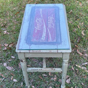 Coca Cola End Table - Etsy