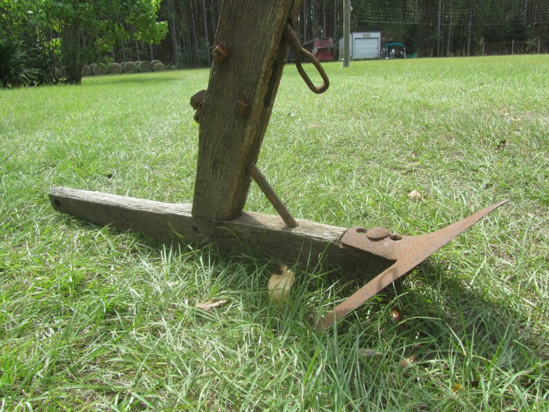 Antique Plow, Farm Implement, Farm Tool, Antique Tool, Wall Decor ...