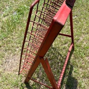 Coca Cola Bottle Holder, Coke Collectible, Bottle Return Rack, Metal ...