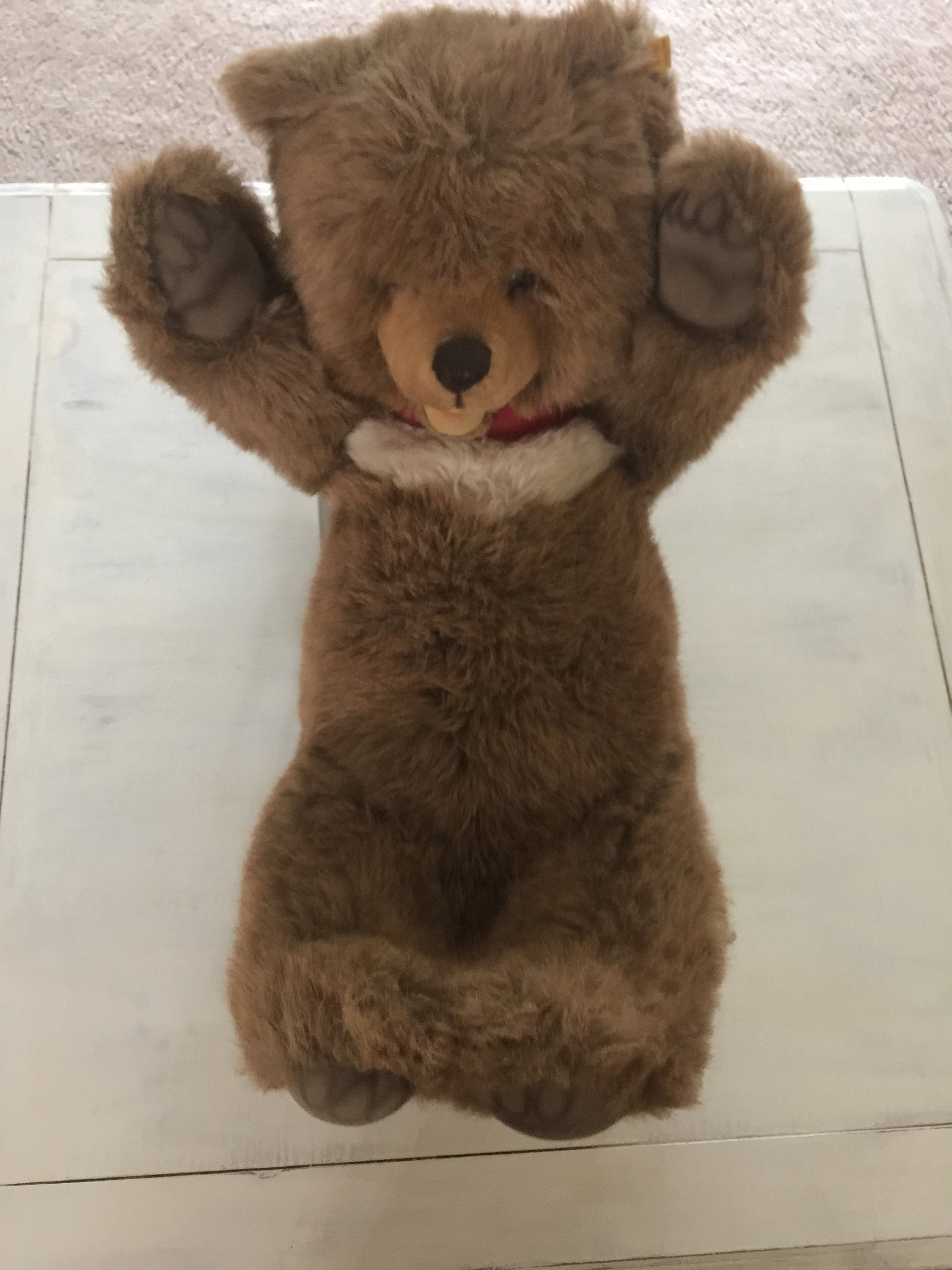 Vintage Steiff Bear Steiff Rocking Bear Vintage Stuffed - Etsy UK