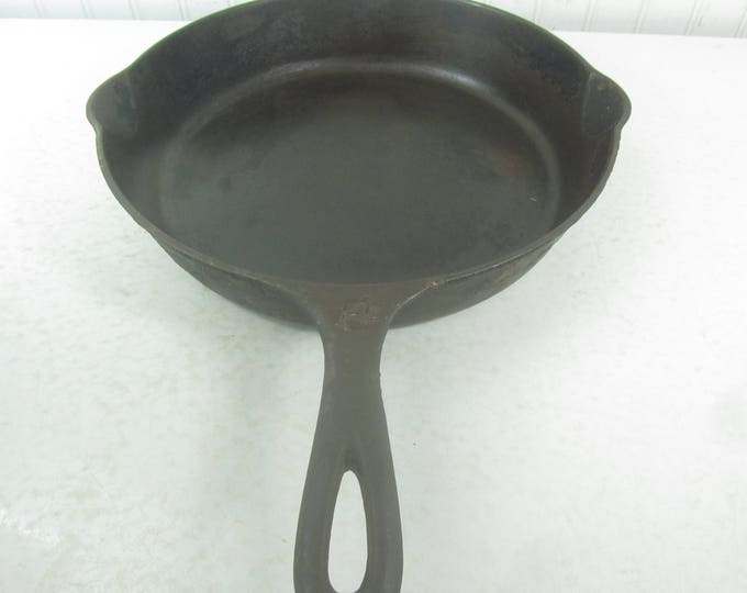 Griswold Number 8 Skillet, Cast Iron Pan, Antique Iron Cookware, Iron ...
