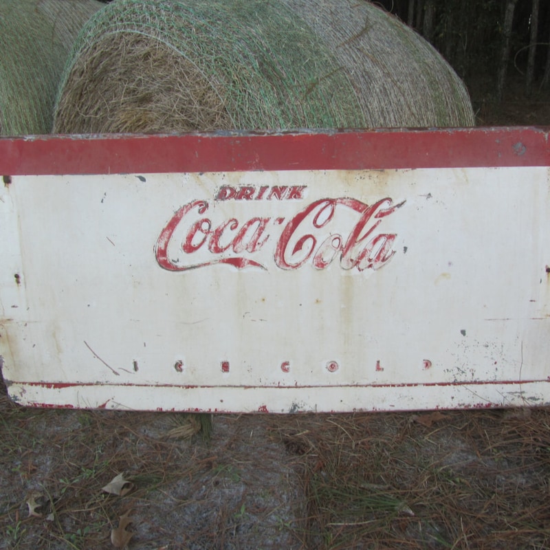 Vintage Coke Machine - Etsy