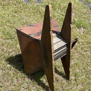Antique Grinder, Fruit Press, Grain Grinder, Grape Press, Farm Tool ...