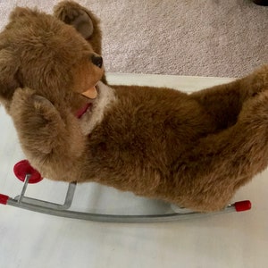 Vintage Steiff Bear, Steiff Rocking Bear, Vintage Stuffed Animal ...