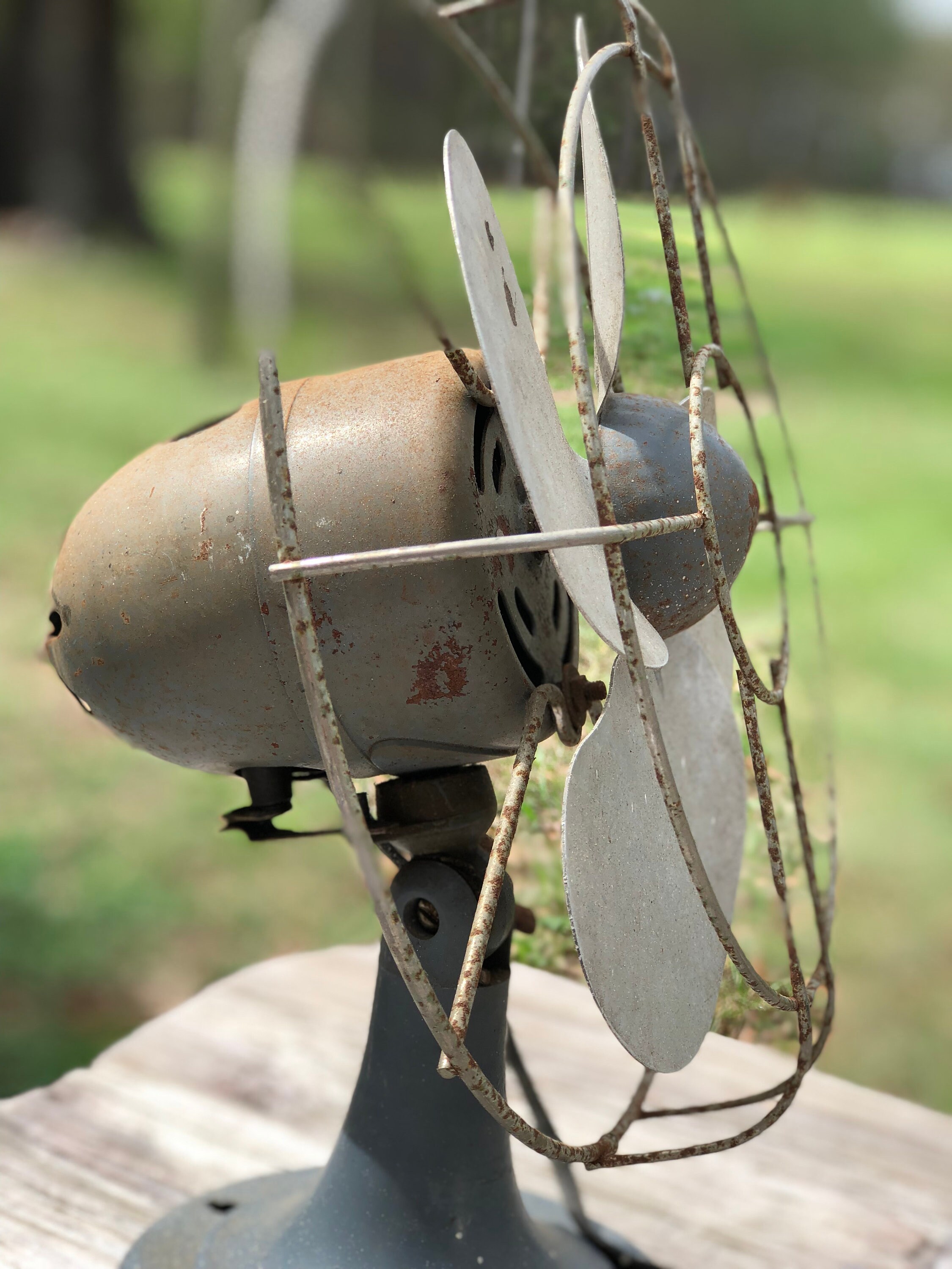 Vintage Metal Fan Silver Fan Metal Fanfanappliancesurban | Etsy