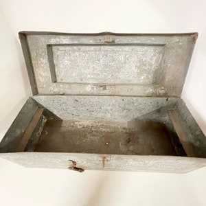 Vintage Metal Box, Toolbox, Container,storage, Bussey Tool Box ...