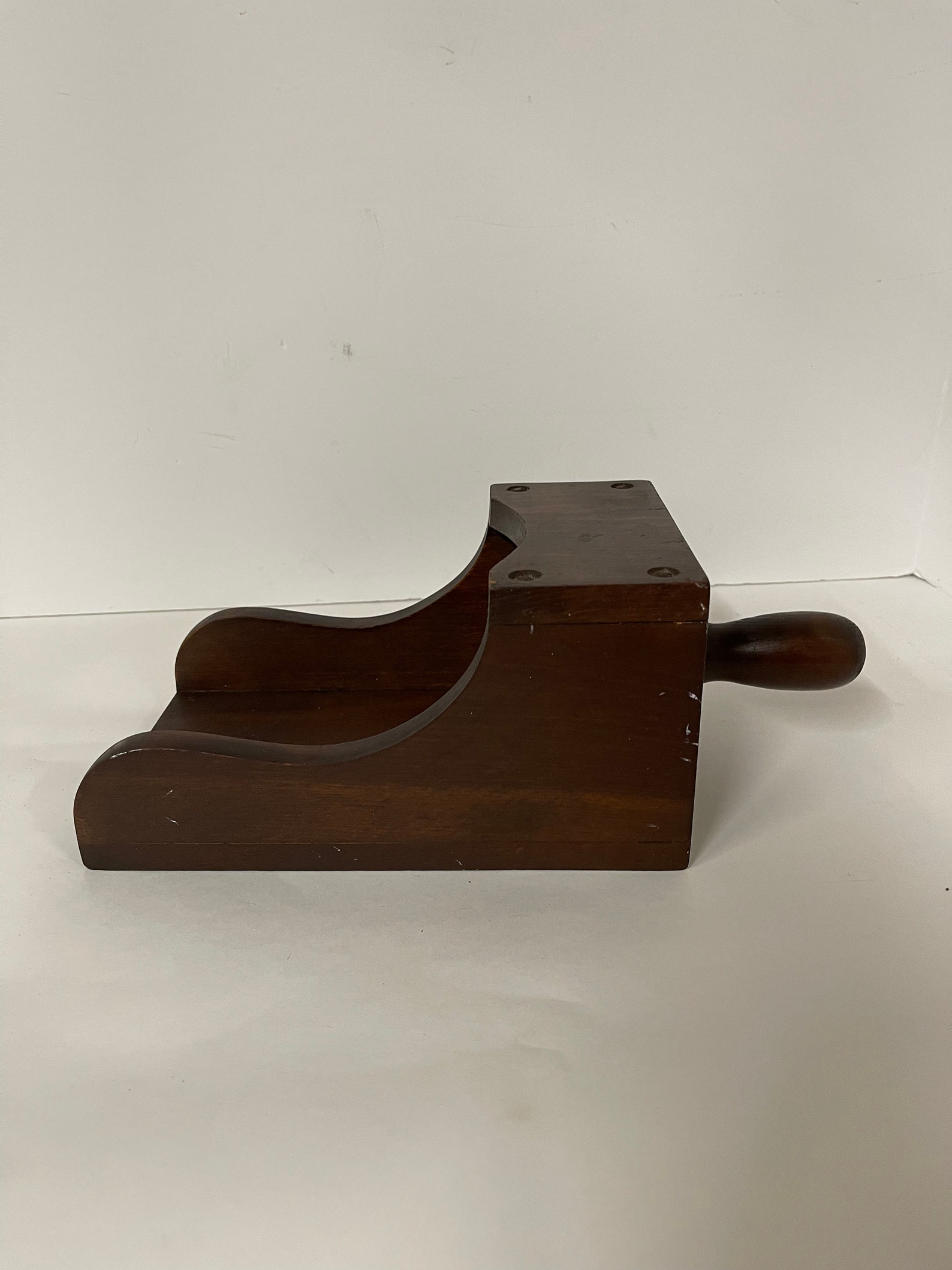 Vintage wood candle holder chamber candle hand held candle | Etsy