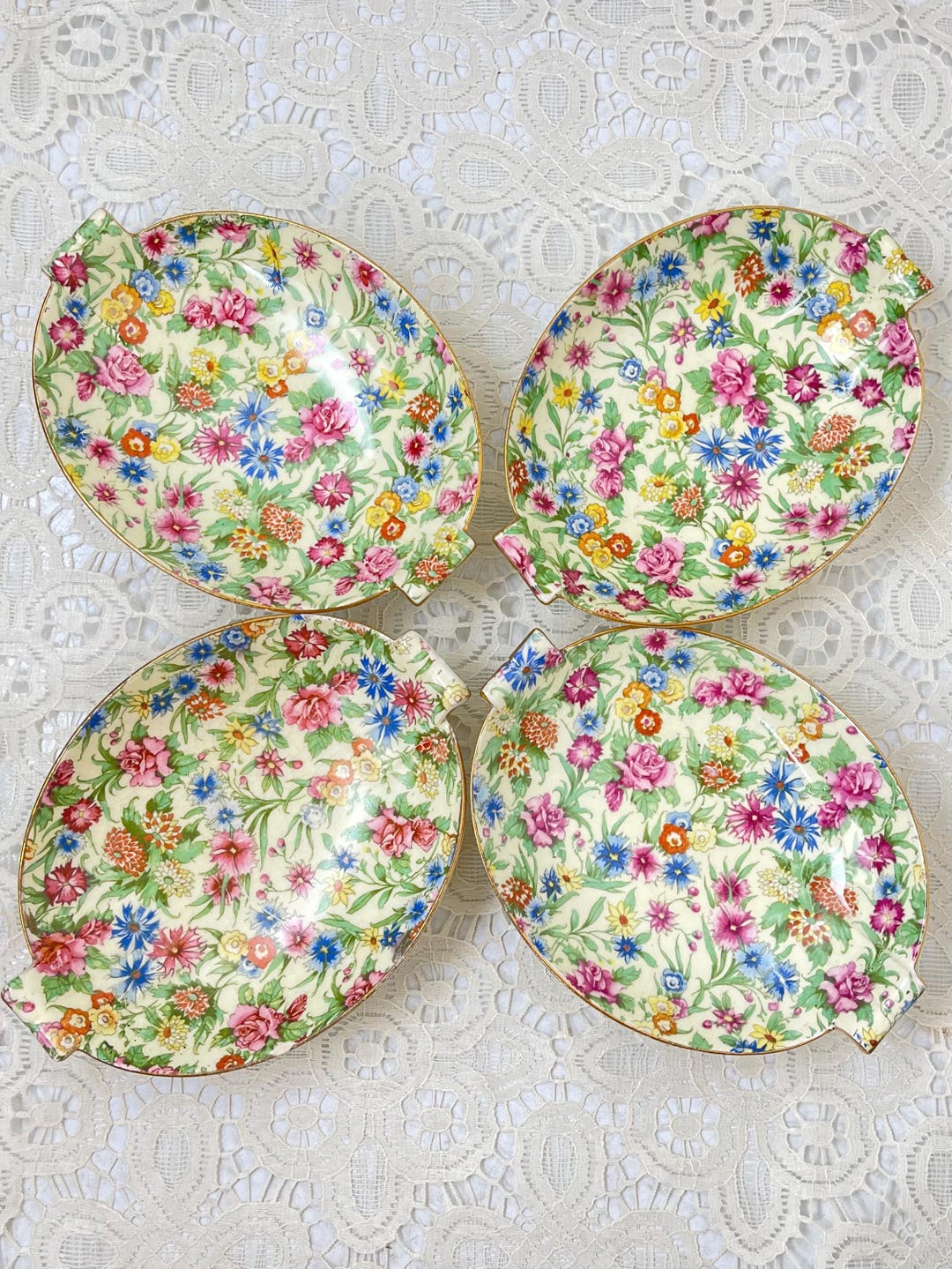 Vintage English China Set, Chintz Dish, Vintage Kitchen, Grimwades ...