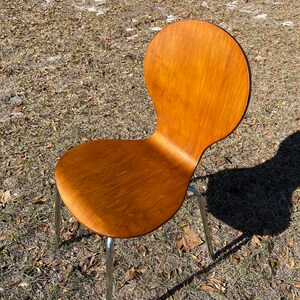 Vintage Ant Chairs, MCM Decor, Curved Plywood Chairs, Mid Century, Wood ...