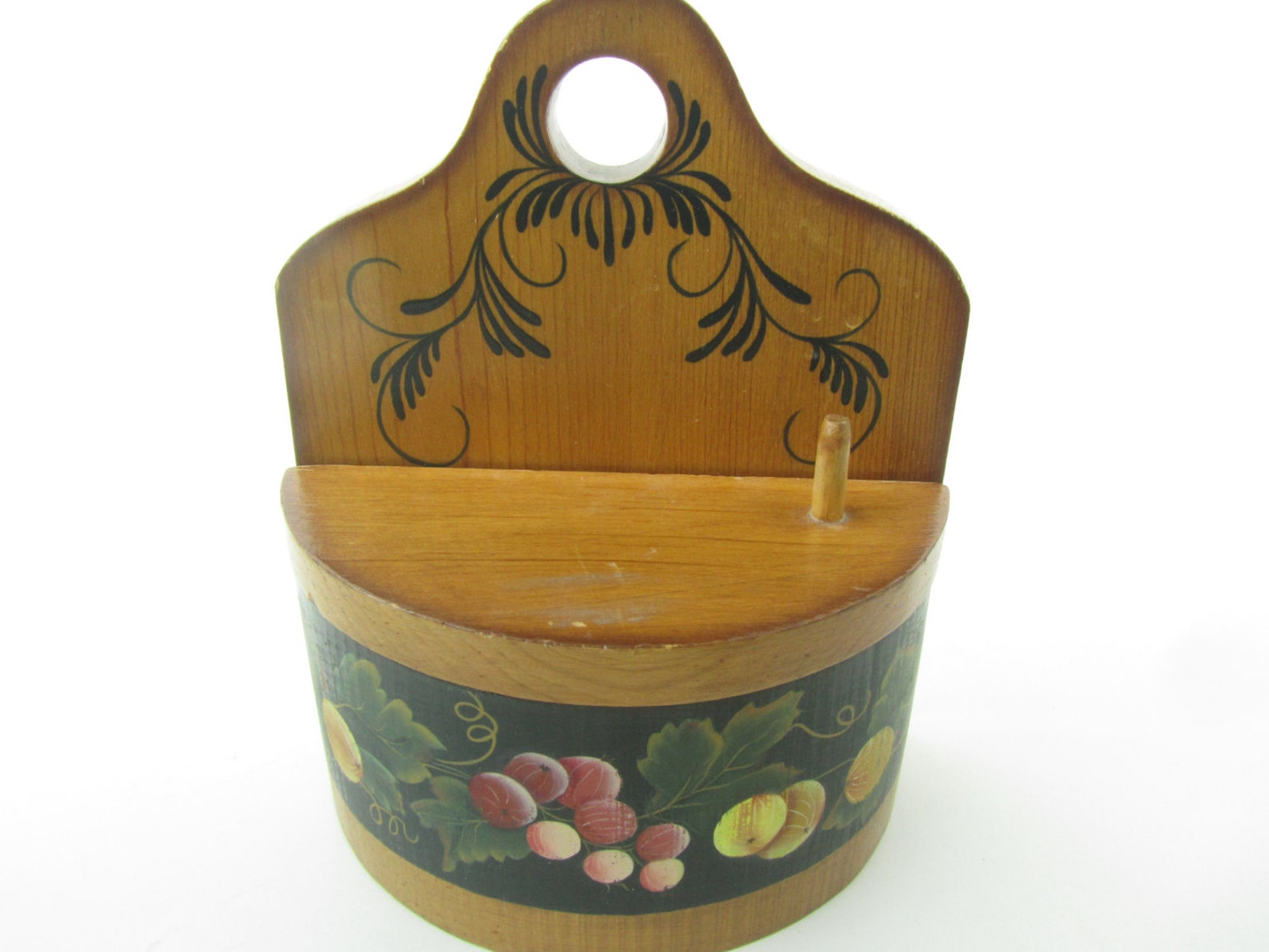 Salt Box German Swiss Folk Art Spice Box Spice Drawer - Etsy