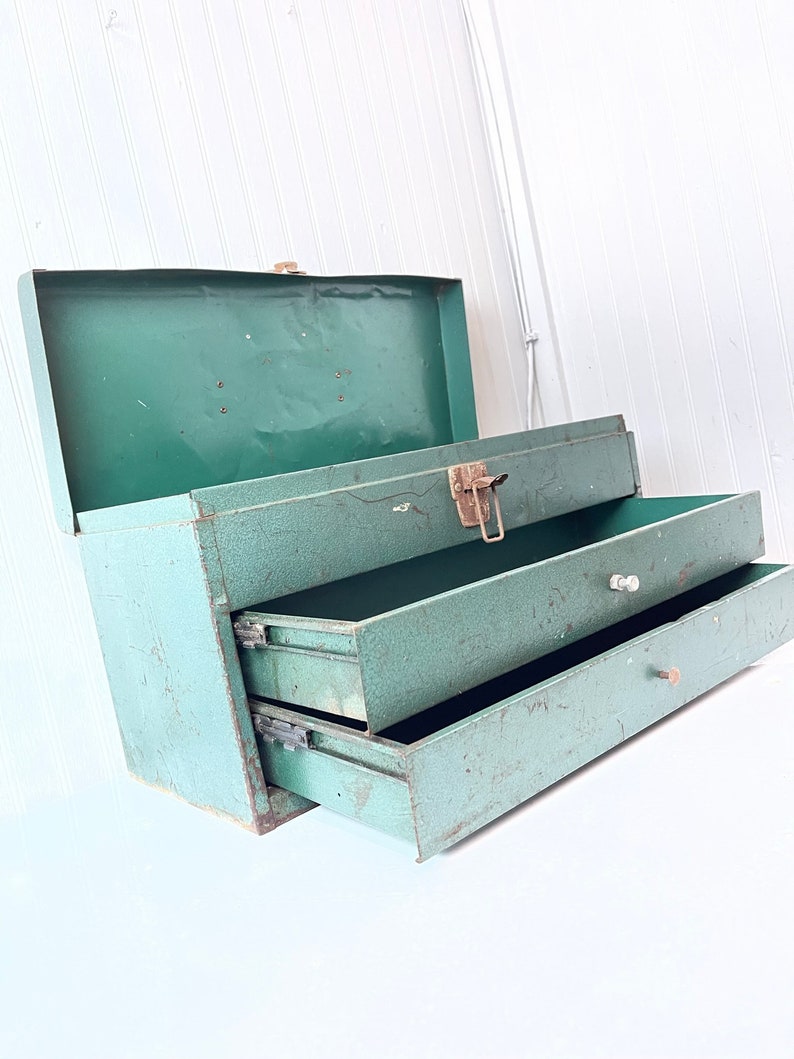 Park Tool Box Model P22N Green Metal Box Container Rusty - Etsy