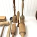 Primitive Wood Masher Collection, Wood Pestle, Vintage Kitchen Tools ...