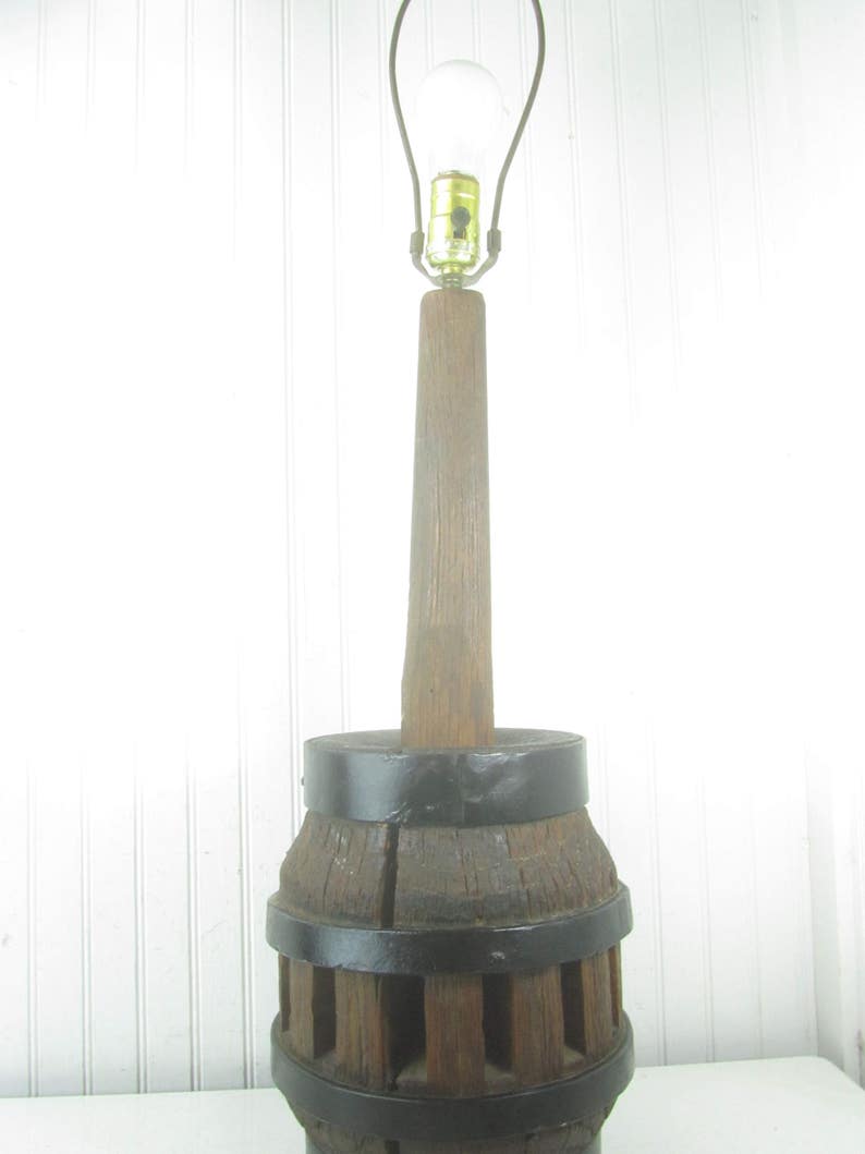 Antique Wagon Wheel Hub Lamp, Farmhouse Decor, Rustic Decor, Ranch ...