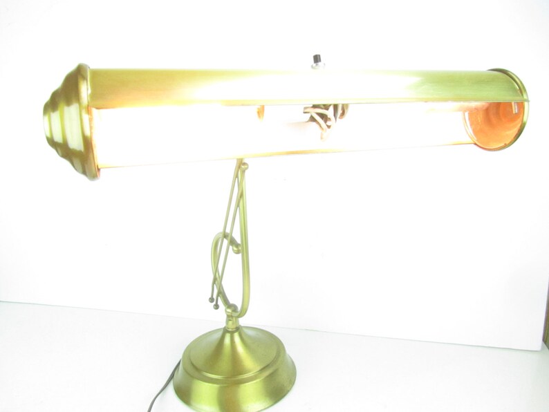 Vintage Music Lamp, Piano Light, Vintage Light, Metal Light, Brass Lamp ...