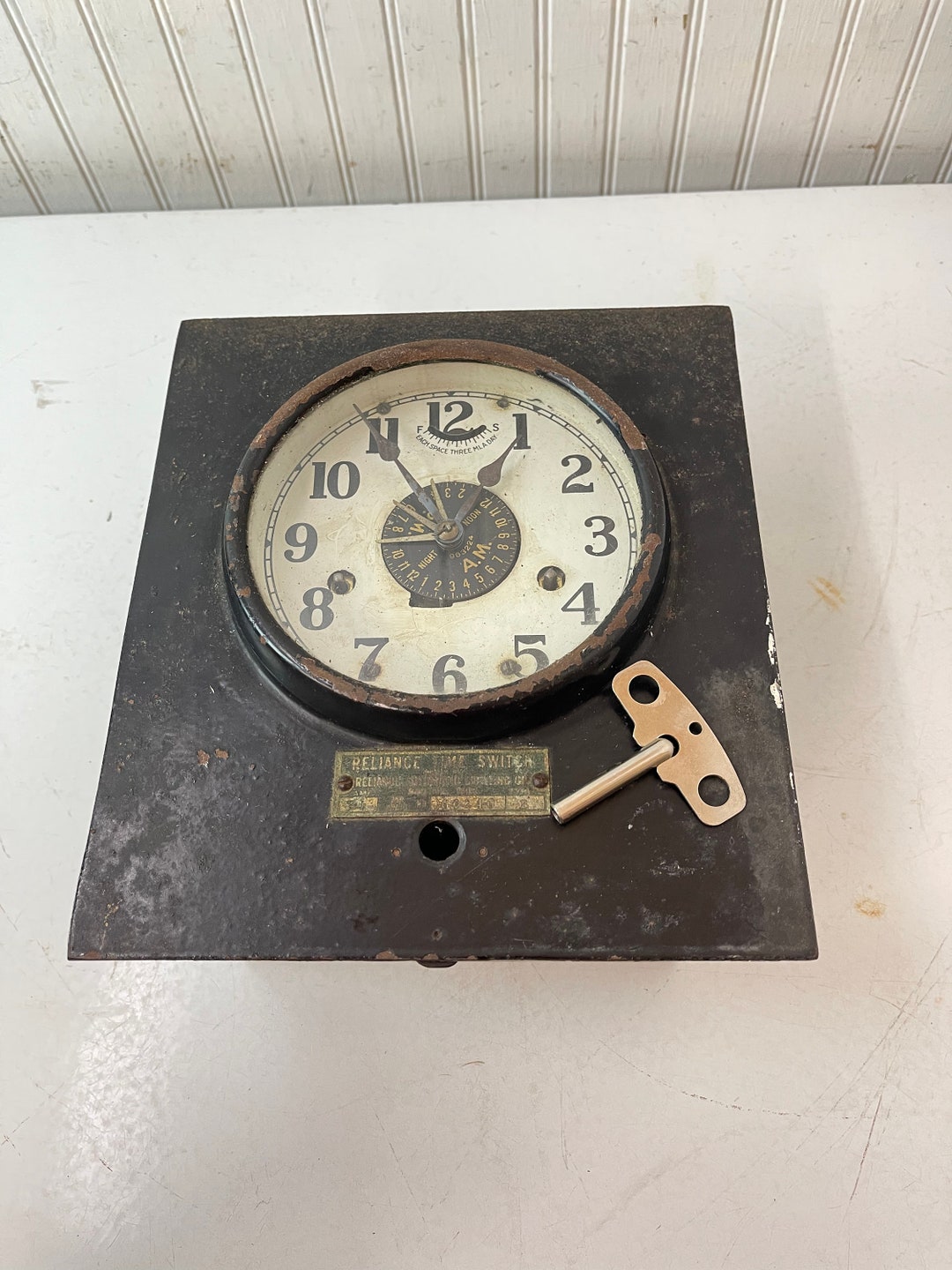 Reliance Time Switch, Vintage Timer,industrial Decor, Collectible, Man ...
